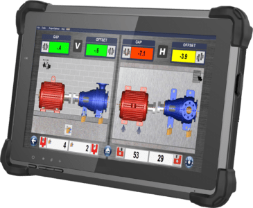 Hamar Laser® X-880 laser shaft alignment - Precise Reliability Services