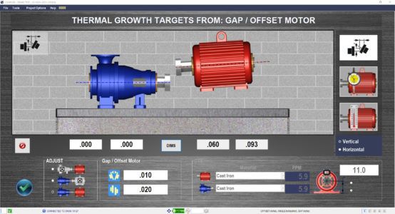 Hamar Laser® X-880 laser shaft alignment - Precise Reliability Services